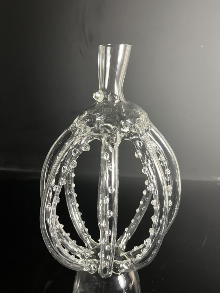 Mini Octopus Decanter – Ignite Glass Studios