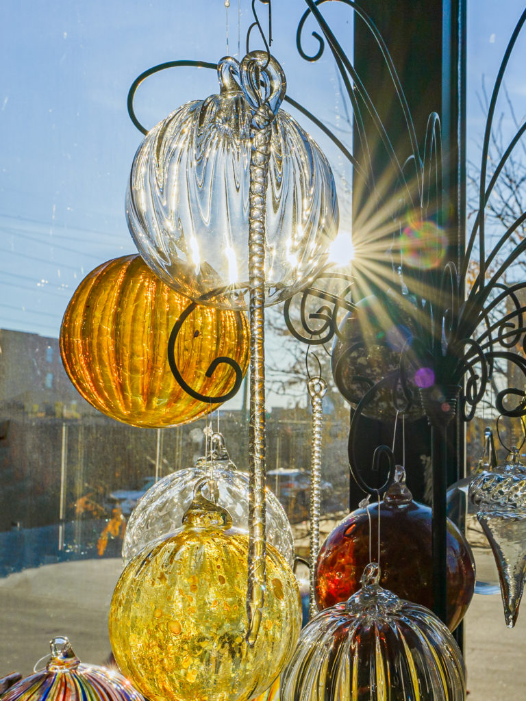 Clear Ornament – Ignite Glass Studios